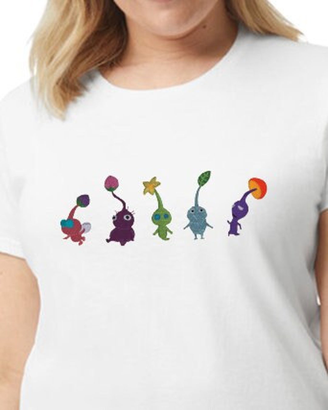 FREE SHIPPING! Pikmin Custom T Shirt, Nintendo T Shirt, Nintendo Shirt ...