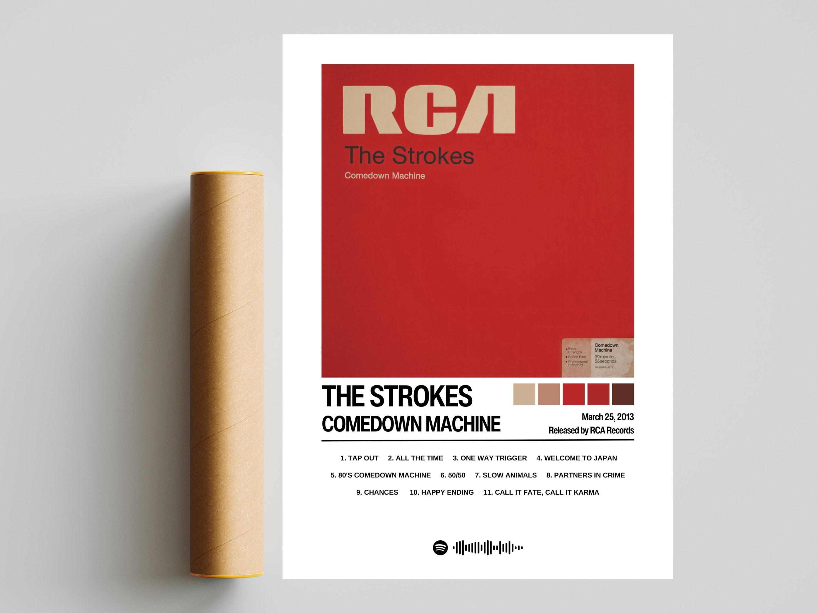The Strokes Comedown Machine Album Cover