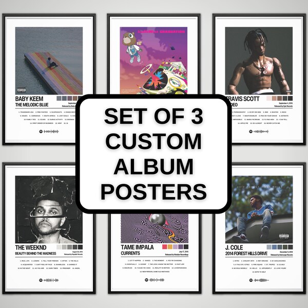 Album Cover Posters - Etsy