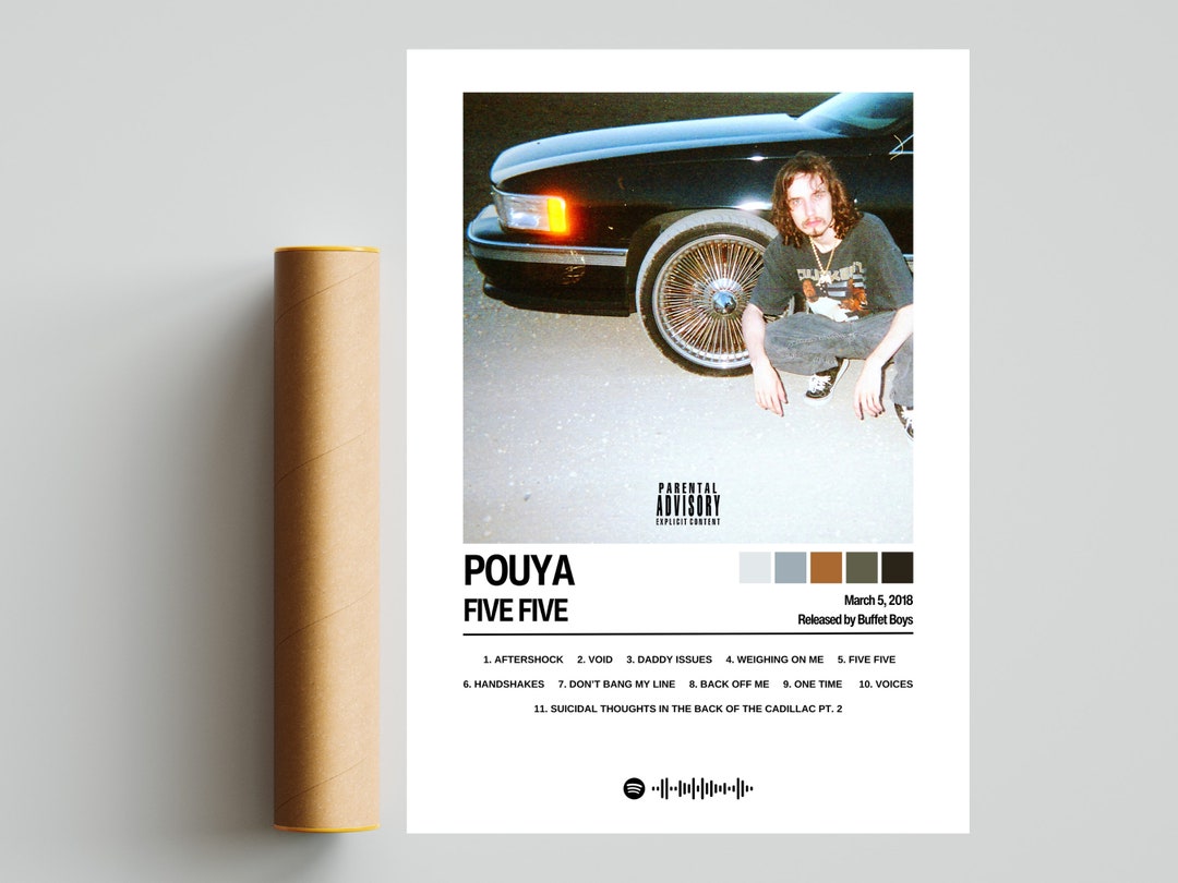 Pouya Poster FIVE FIVE Poster Album Art Album Cover - Etsy