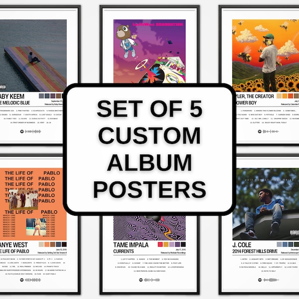 Album Cover Small Posters - Etsy