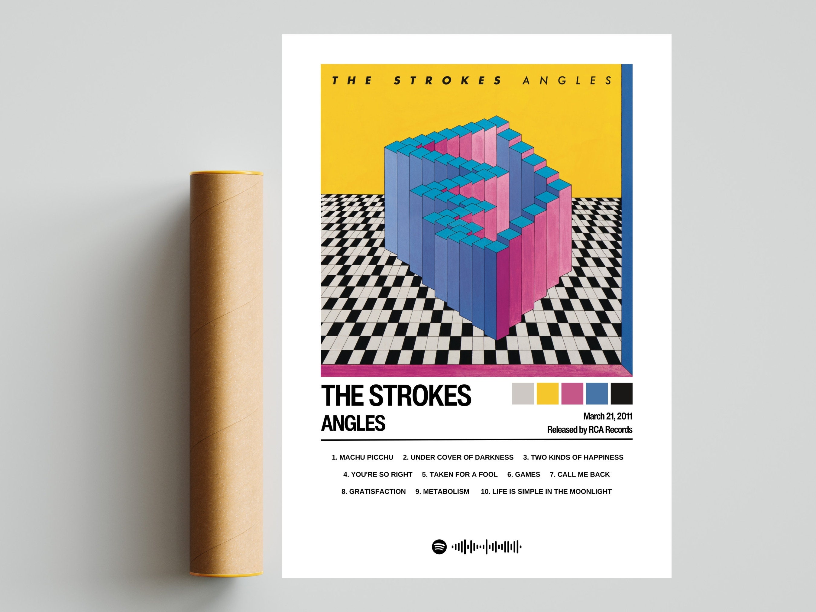 Angles The Strokes Album Cover