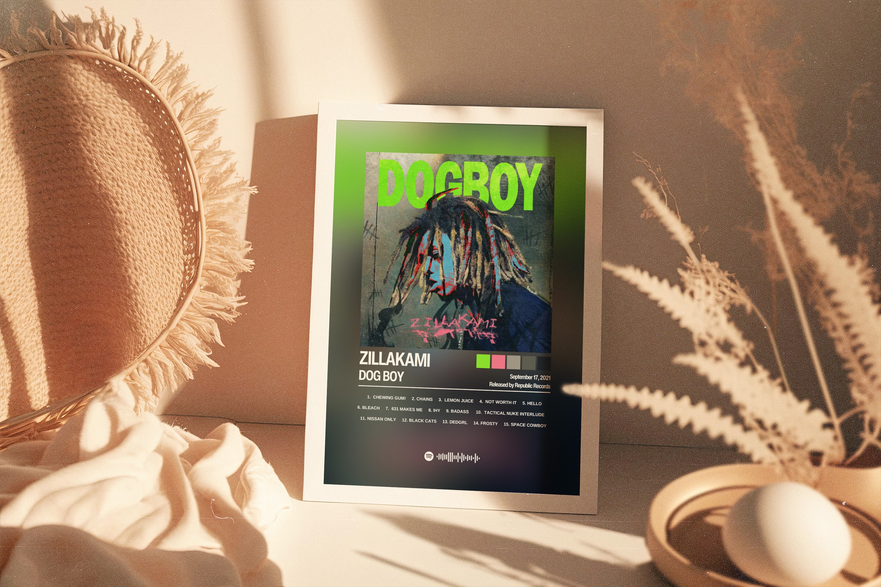 Zillakami Poster | Dog Boy Poster | Album Art | Album Cover Posters ...