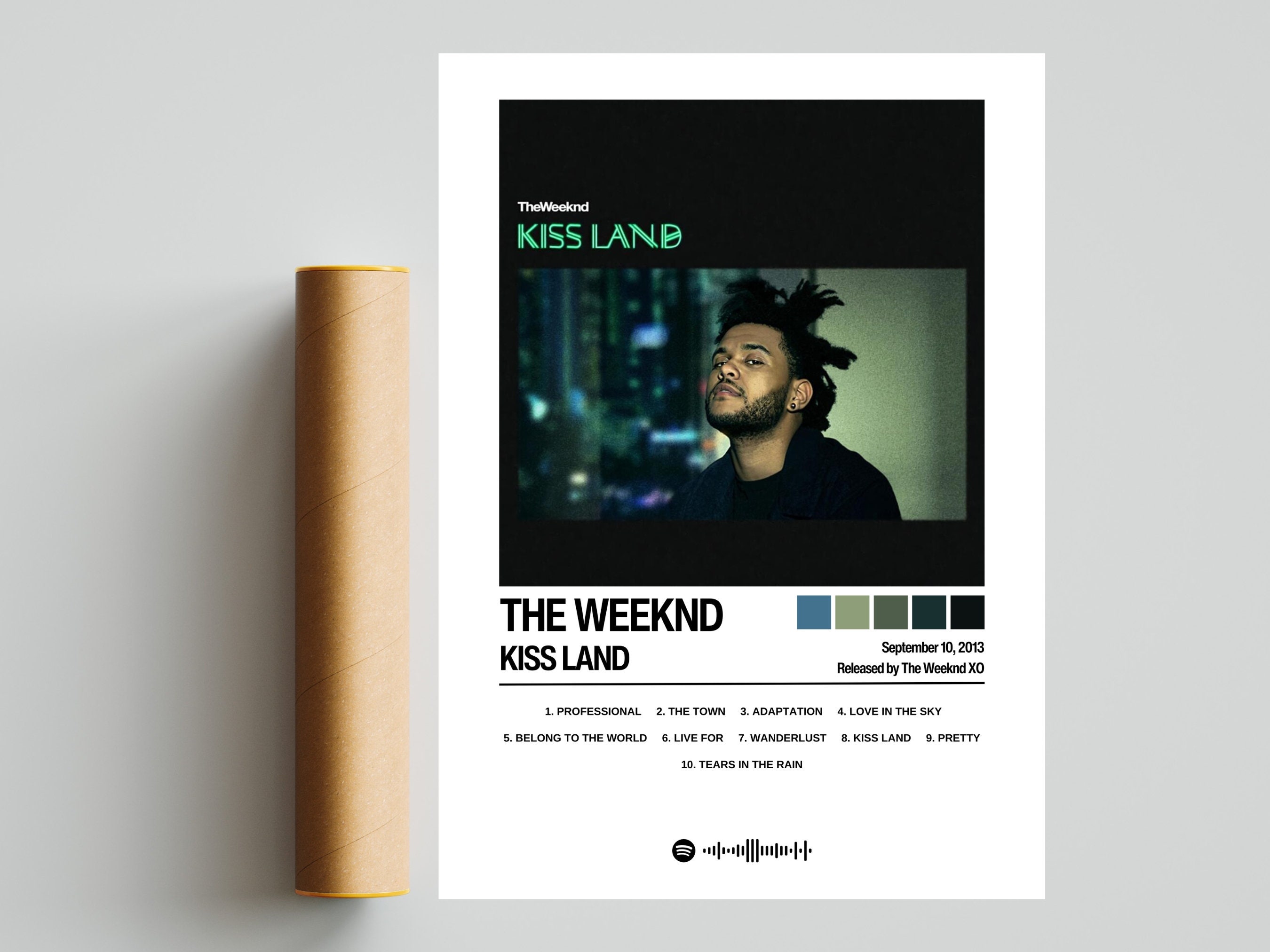 The Weeknd Kiss Land Album Art