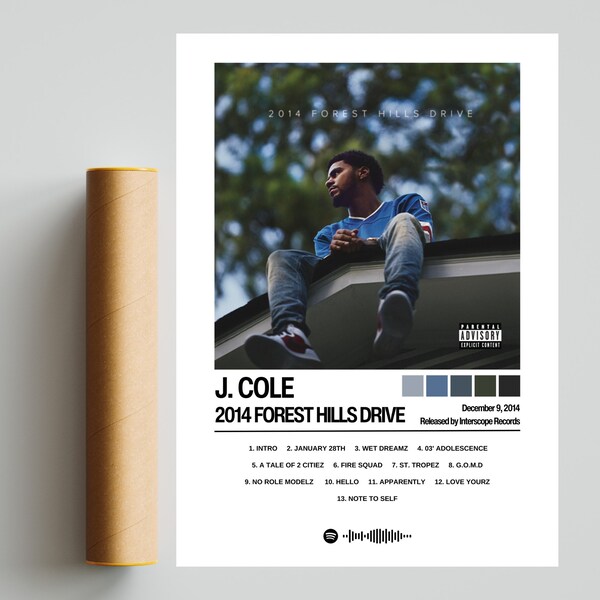 2014 Forest Hills Drive Poster - Etsy
