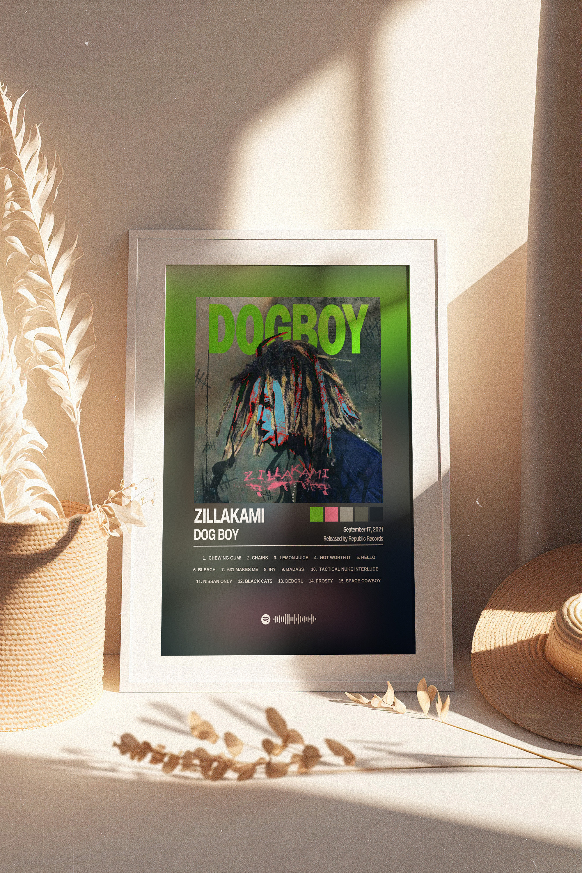 Zillakami Poster | Dog Boy Poster | Album Art | Album Cover Posters ...