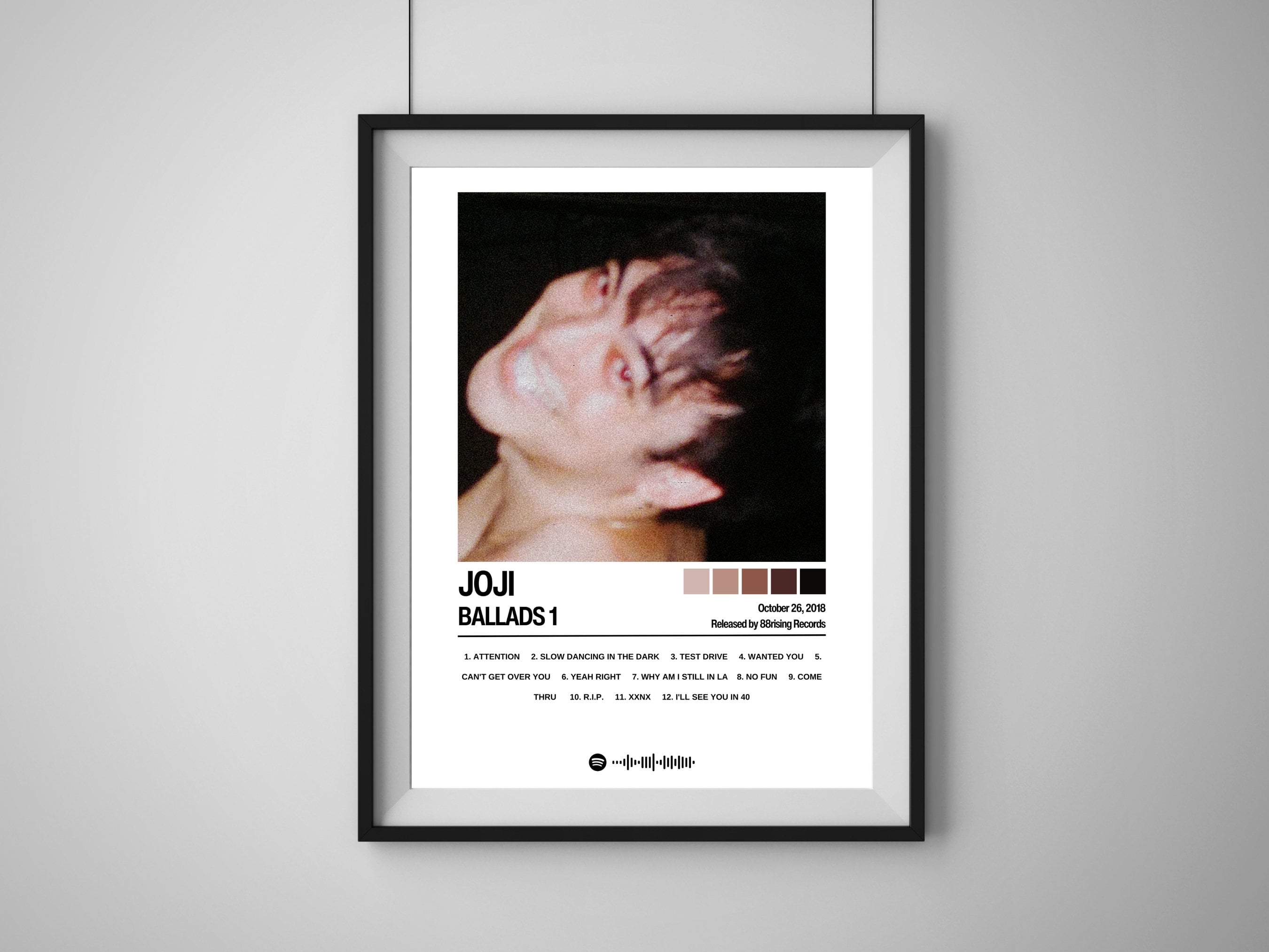 Joji Poster | Ballads 1 Poster | Album Art | Album Cover Posters sold by Mariano Garza | SKU ...
