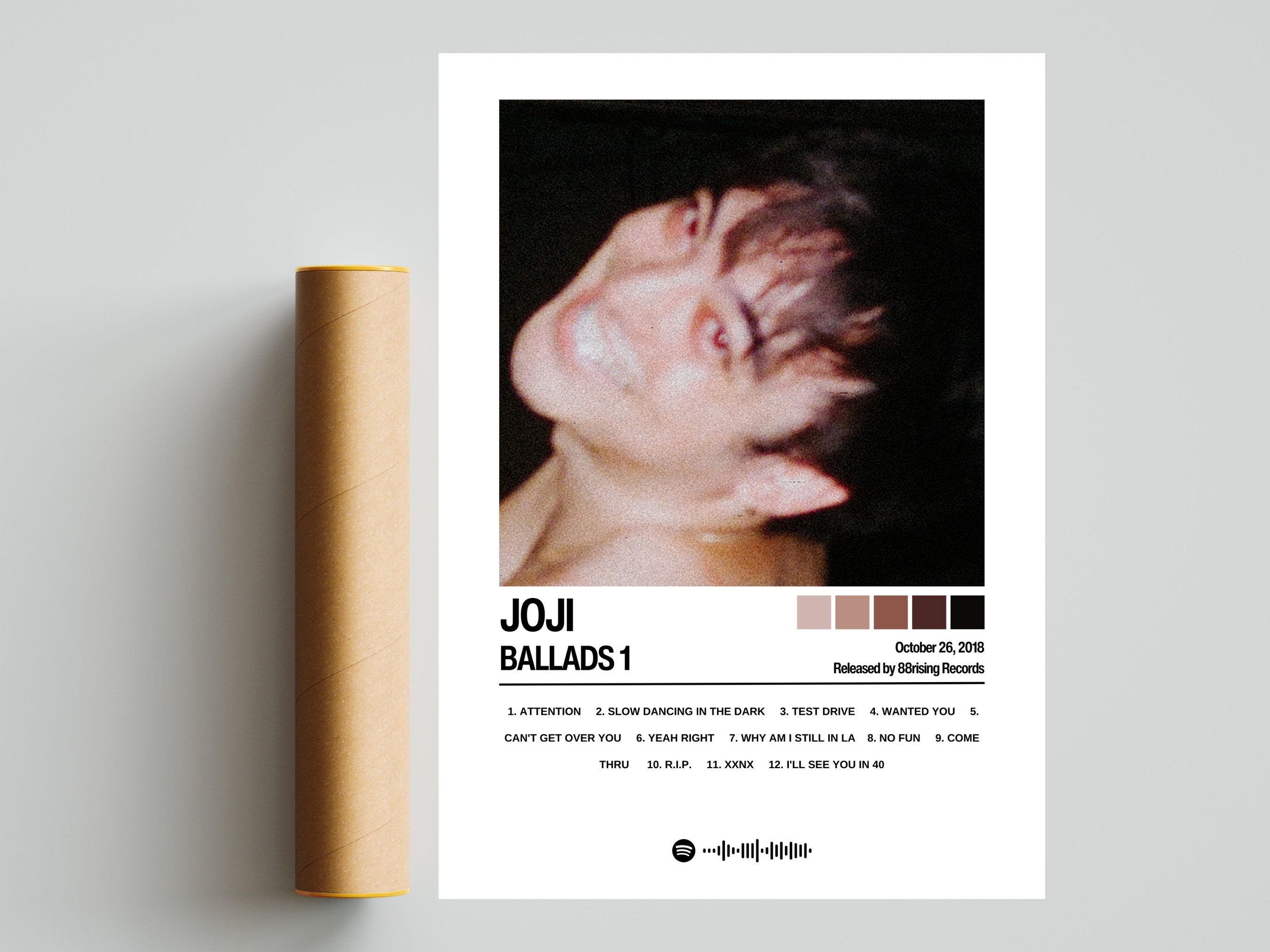 Joji Poster | Ballads 1 Poster | Album Art | Album Cover Posters sold ...