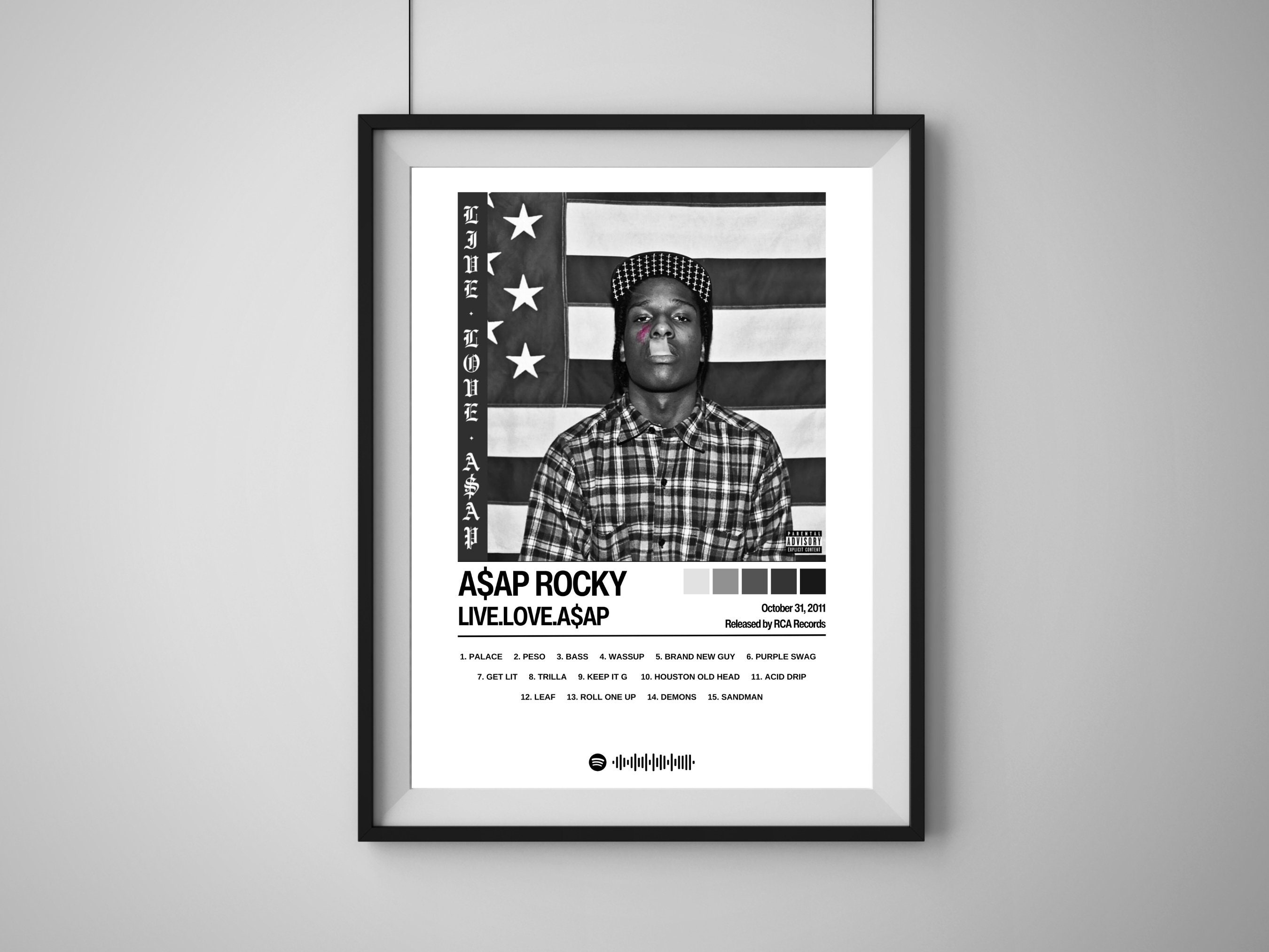Asap Rocky Poster | Live Love Asap Poster sold by Wat Tambor Venezuela ...