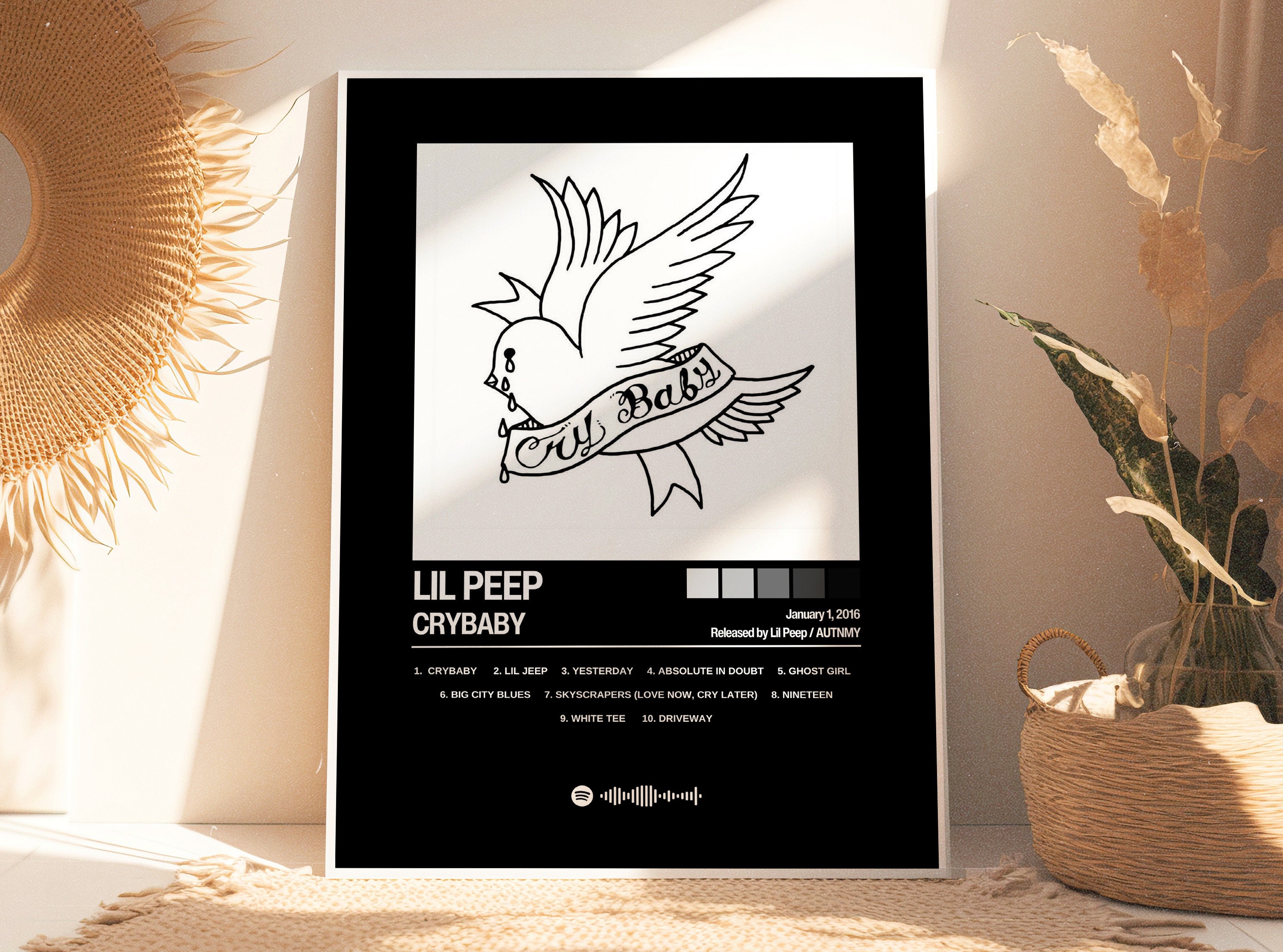 Lil Peep Poster | Star Shopping Poster | Album Art | Album Cover ...