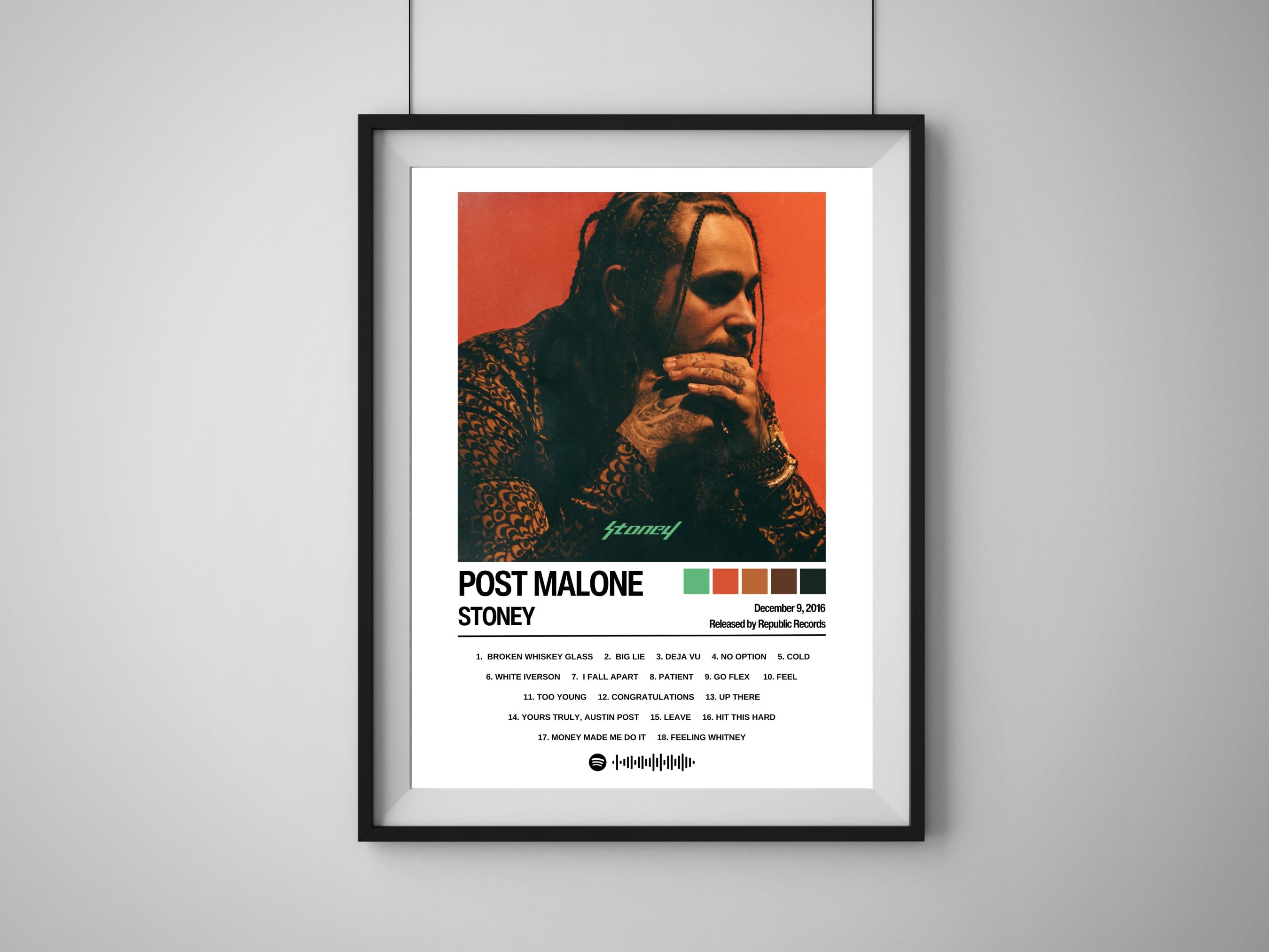 Post Malone Poster | Stoney Poster | Album Art | Album Cover Posters sold by Uncertain_Ana | SKU ...