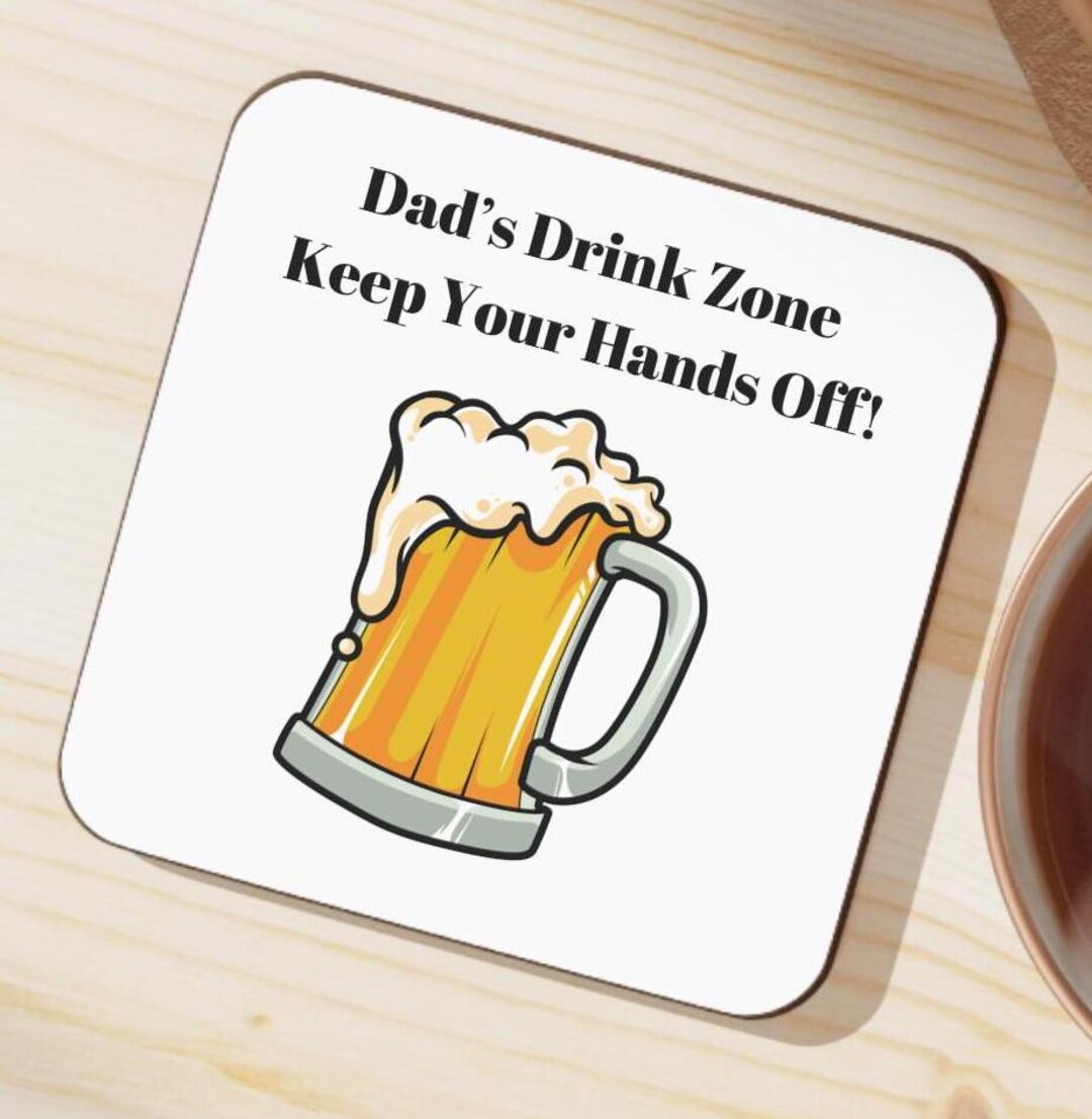 Father's Day Coaster, Father's Day Drink Coaster, Drink Coaster ...