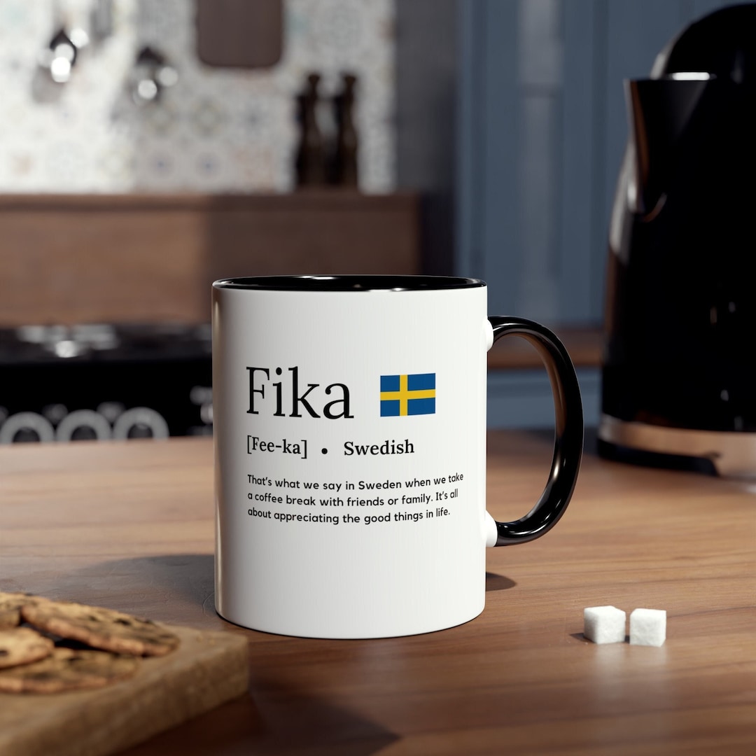 Sweden Gift for Men Swedish Fika Mug Swedish Gift for Men Gift for ...