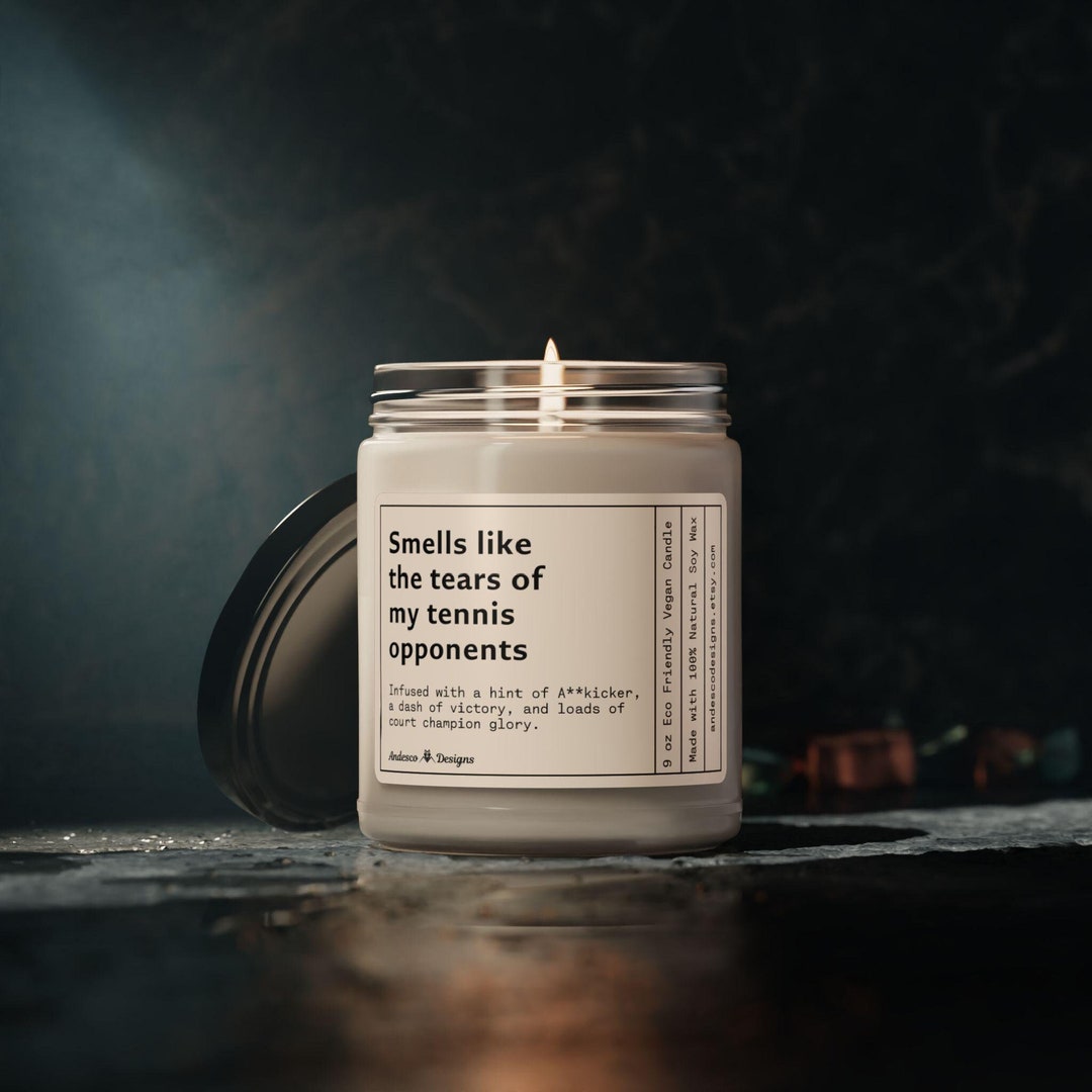 Funny Tennis Ball Candle for Tennis Players Male Female Tennis ...