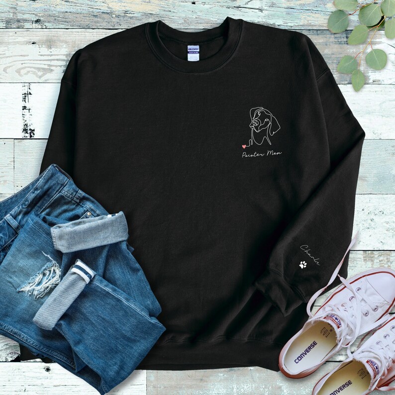 Personalized GSP Mom Sweatshirt German Shorthair Pointer Mom Gifts GSP ...
