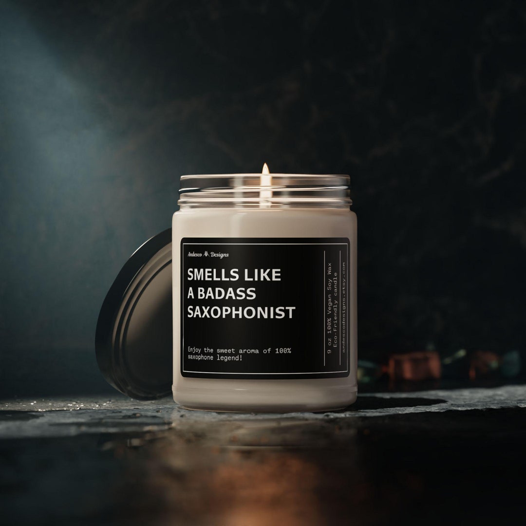 Funny Saxophonist Candle Saxophone Player Gifts for Saxophonist Gifts ...