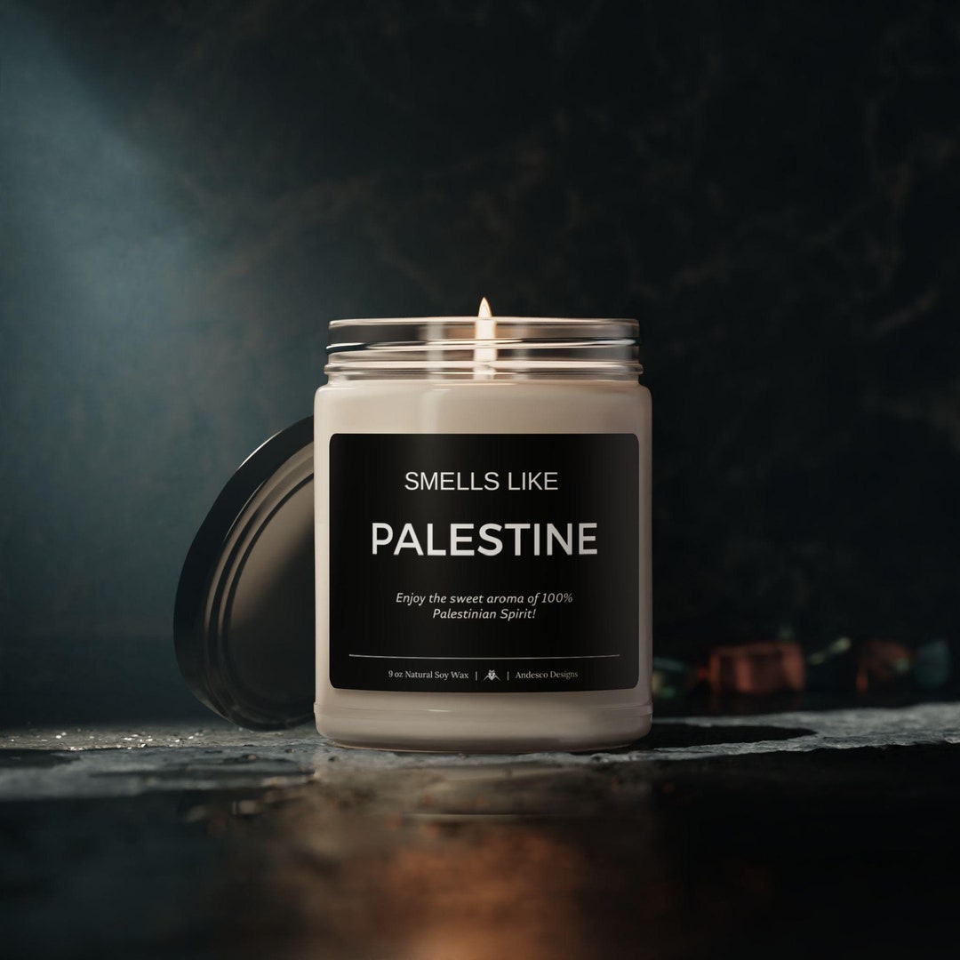 Palestine Candle Gift for Palestinian Friend Palestine Gift for Men ...