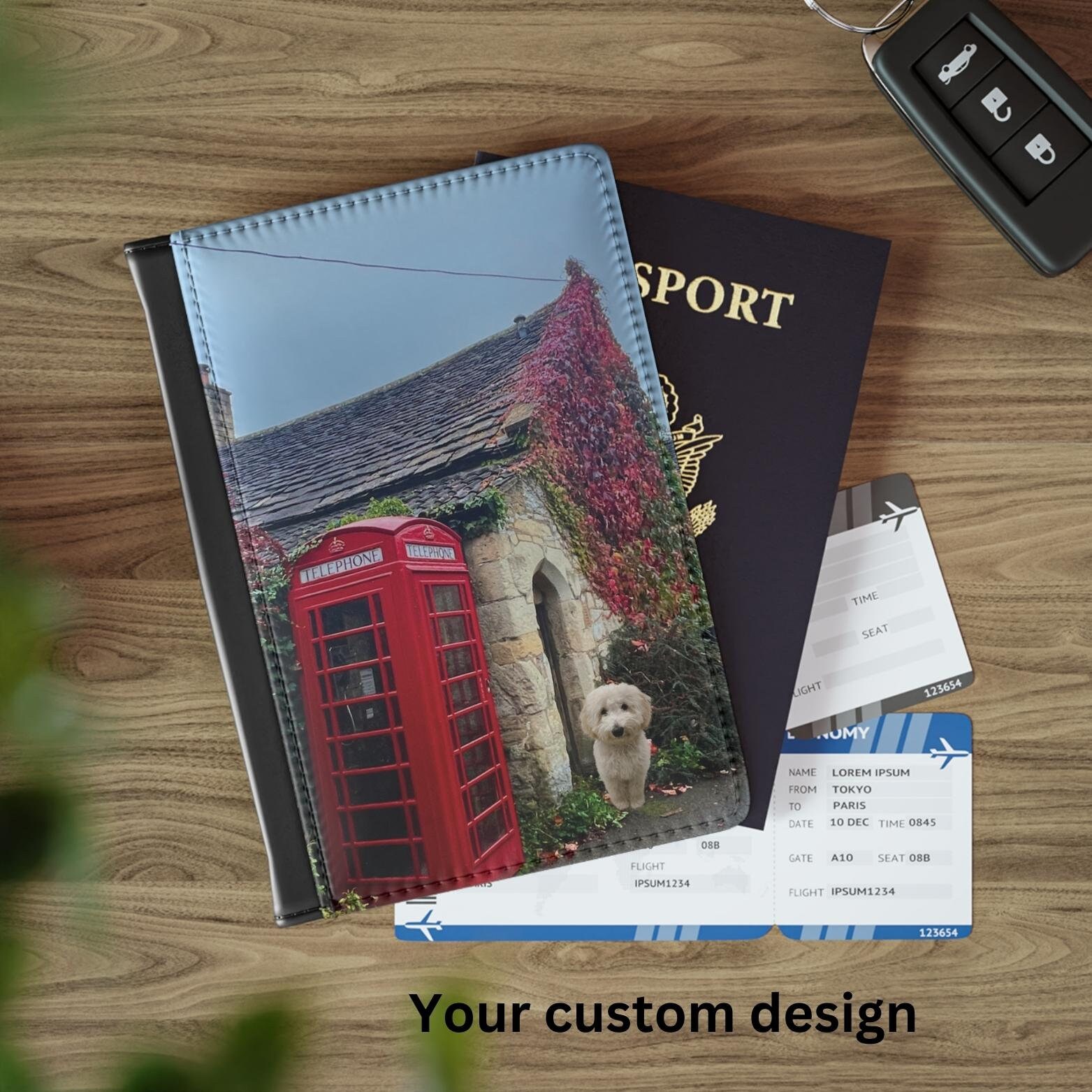 Personalized Passport Cover, Custom Passport Cover sold by Melitta ...