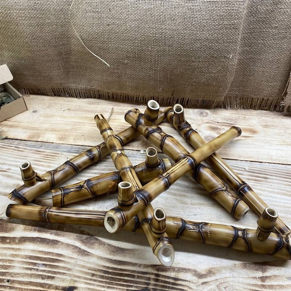 Bamboo Pipe - Etsy