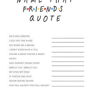 Bridal Shower I Friends Theme I How You Doin? I Canva Printable 5x7 ...