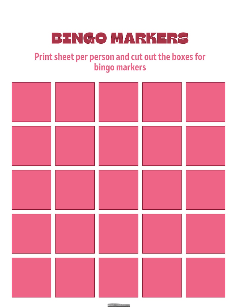 Galentine's Bingo Card, Bingo Card Markers, Valentine's Day Game, Adult ...