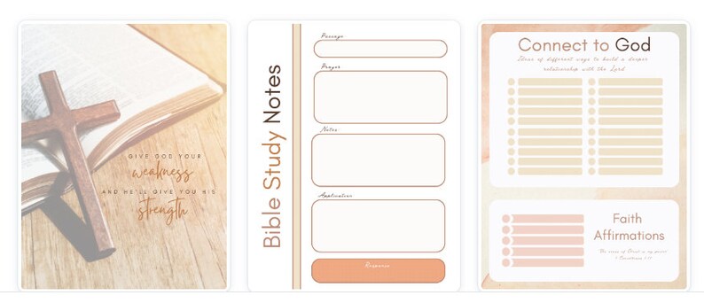 2024 Prayer & Faith Journal, PDF, Printable, Jesus Lover, Daily ...