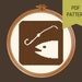 Fishing Recreation Sign Cross Stitch Pattern - Etsy