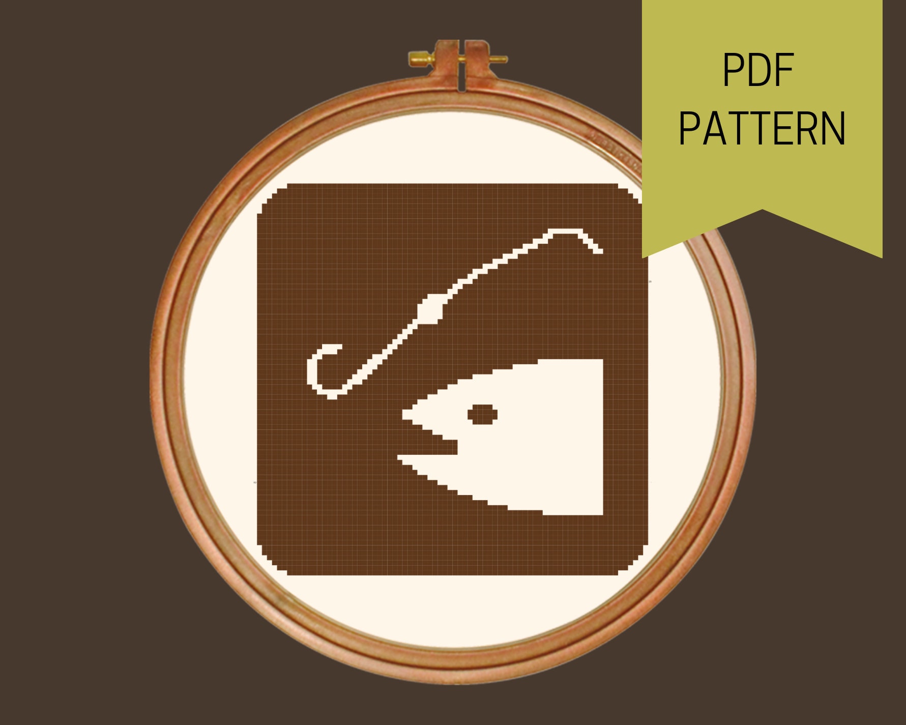 Fishing Recreation Sign Cross Stitch Pattern - Etsy
