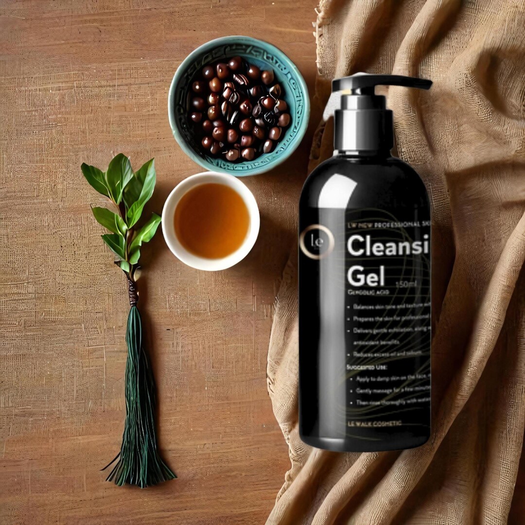 Le Walk Cleansing Gel With Glycolic Acid Professional Formula 150ml - Etsy