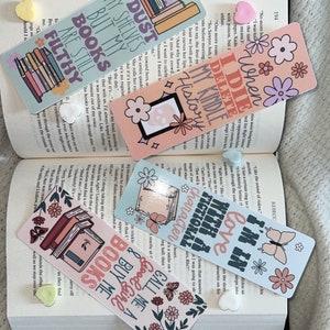 Fictional Bookmarks - Etsy