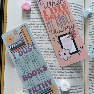 Fictional Bookmarks - Etsy