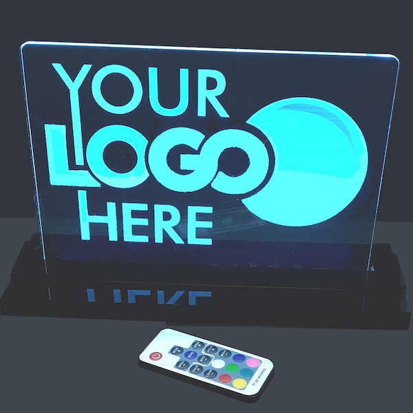 Business Lit Sign - Etsy