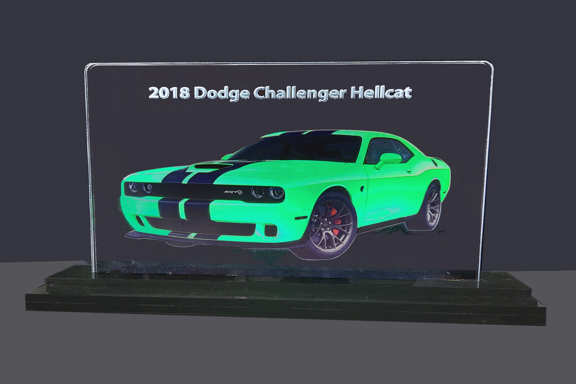 Your Car in Full Color on a UV Printed Acrylic LED Edge Lit Sign - Etsy