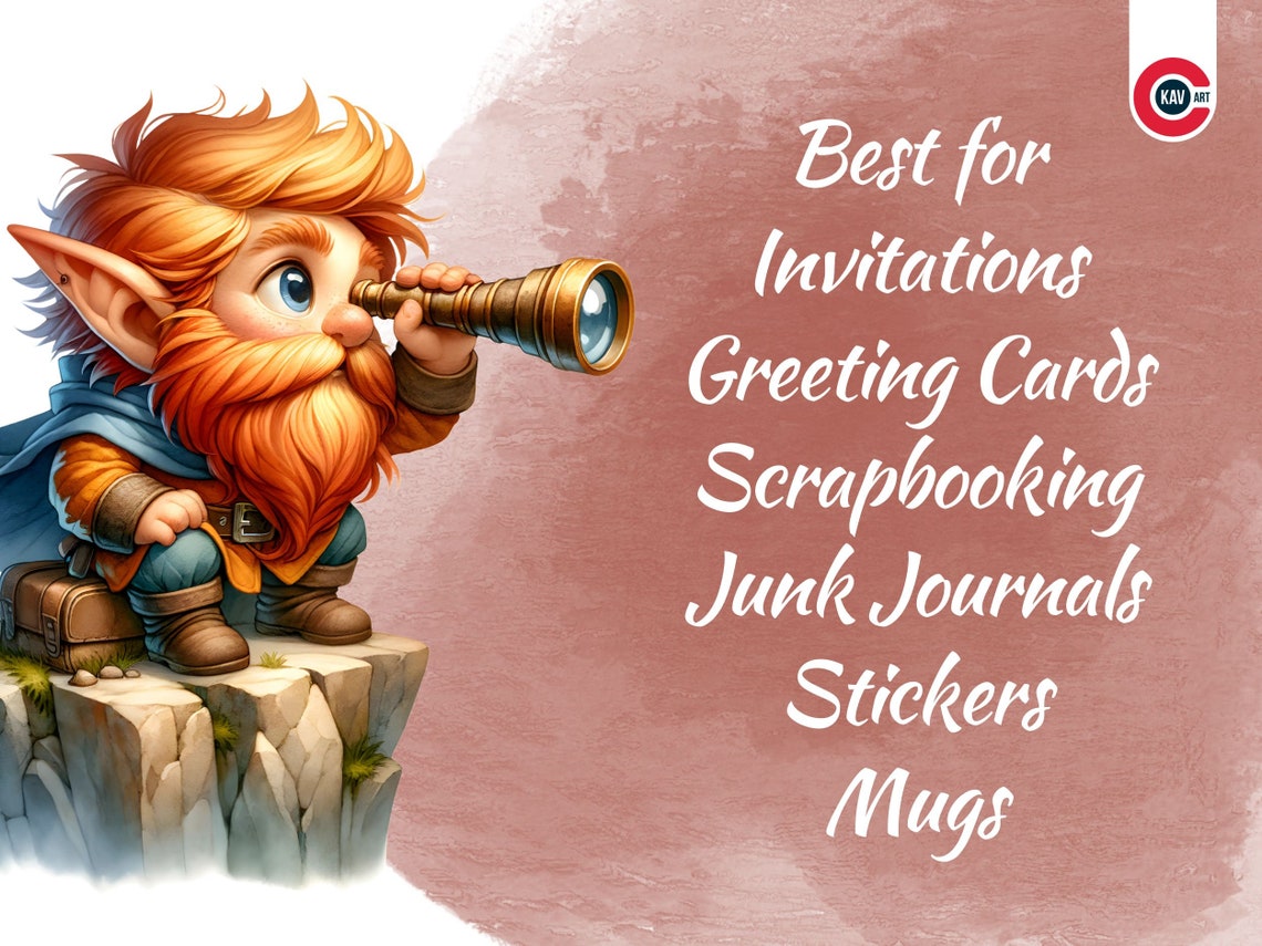 Funny Dwarf and Gnome Clipart, Dwarf Fun Activity, Gnome Fun Clipart ...