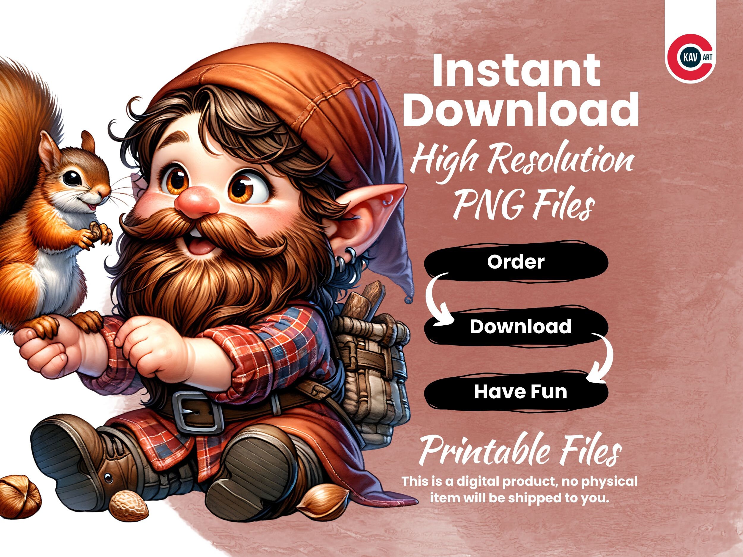 Funny Dwarf and Gnome Clipart, Dwarf Fun Activity, Gnome Fun Clipart ...
