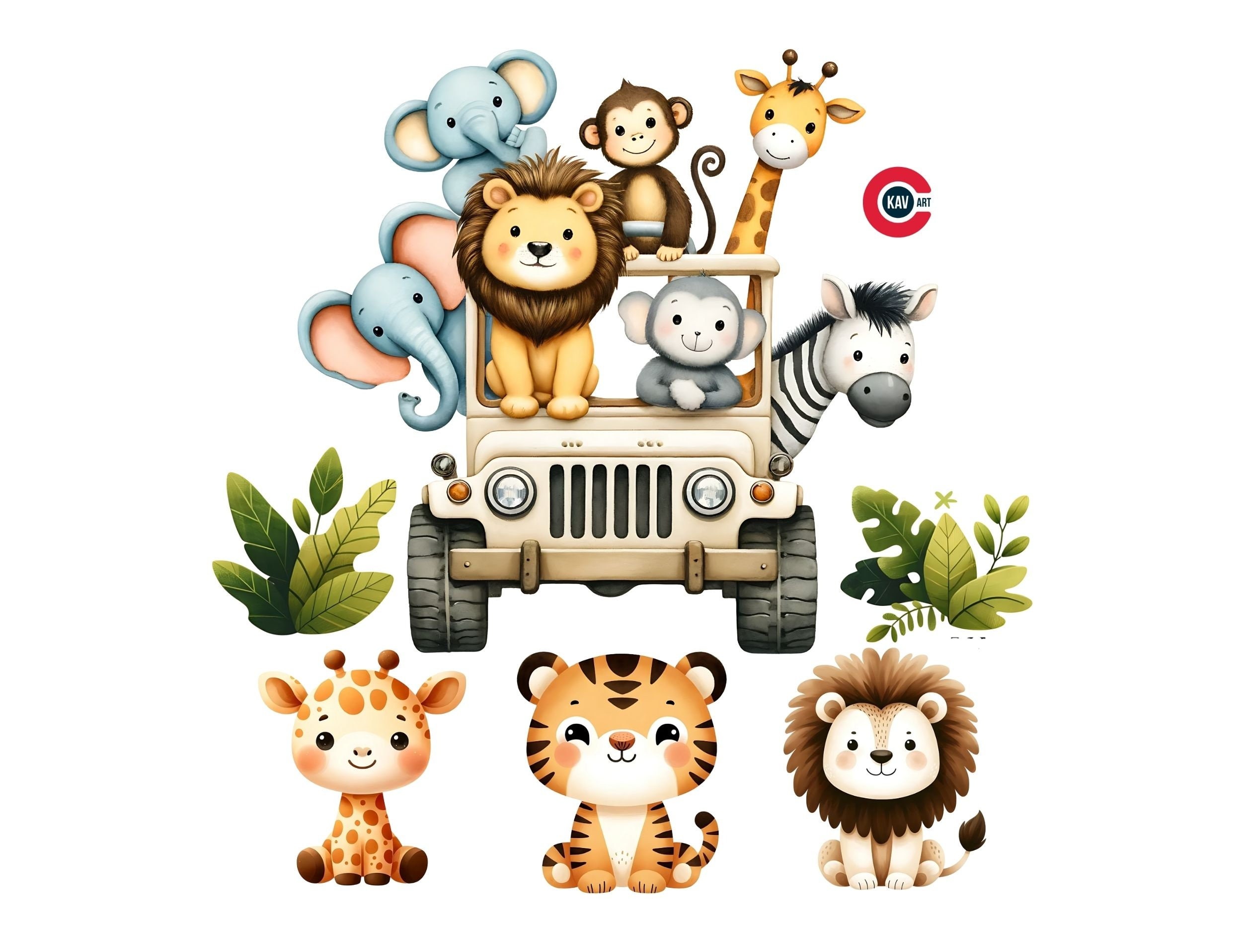 Clipart Safari 19,500+ Safari Animals Stock Illustrations,