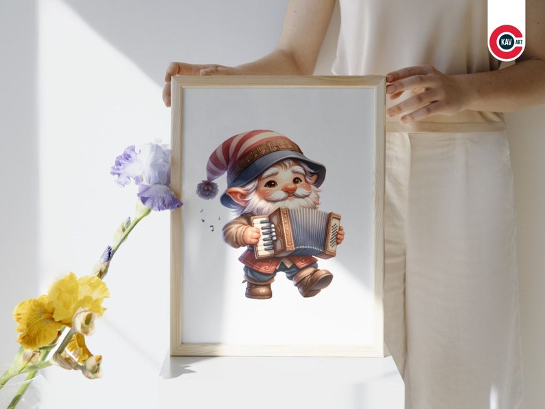 Funny Dwarf and Gnome Clipart, Dwarf Fun Activity, Gnome Fun Clipart ...