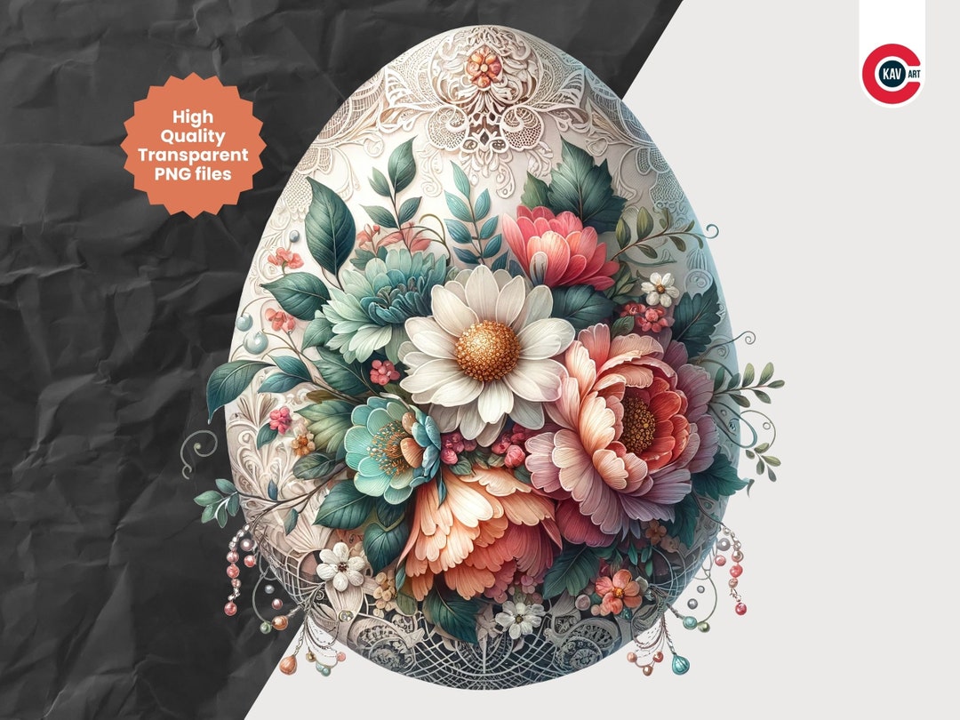 Easter Egg Clipart Bundle, Easter Clipart, Easter Graphics, Easter ...