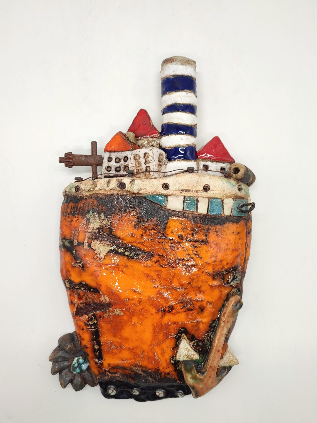 LITTLE SHIP... Artistic Ceramics, Handmade Ceramics, Ceramic Sculpture ...