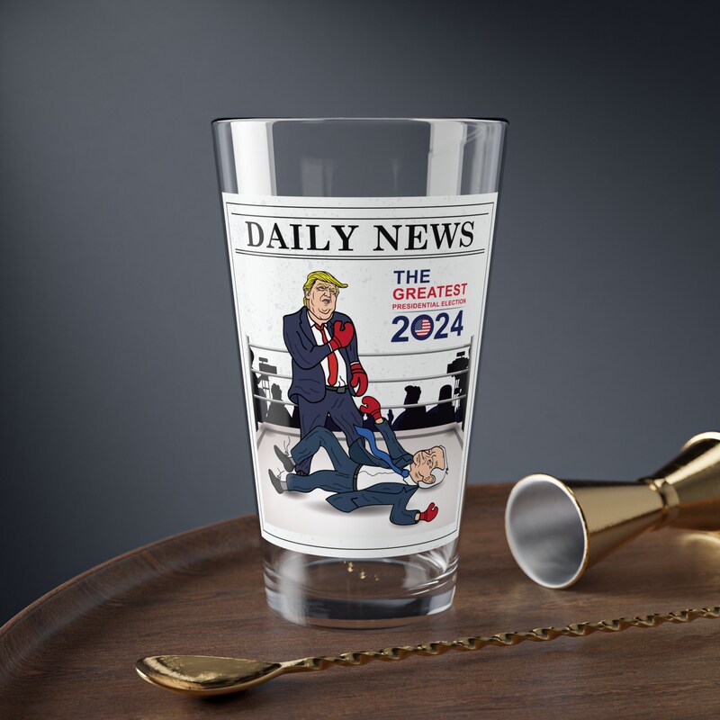 Trump Beer Glass - Etsy