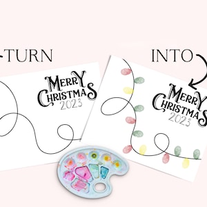 Handprint Christmas Craft | Joy Handprint Art | Christmas Keepsake ...