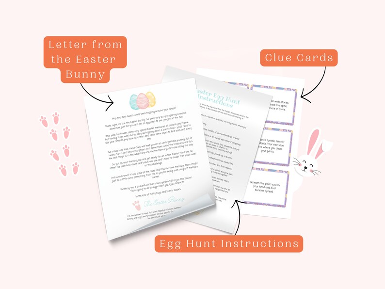 Indoor Easter Egg Hunt for Kids | Easter Scavenger Hunt | Easter ...