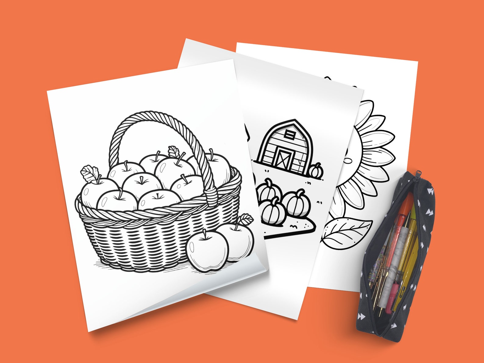 Fall Coloring Book | Autumn Coloring Pages | Kids Coloring Pages ...