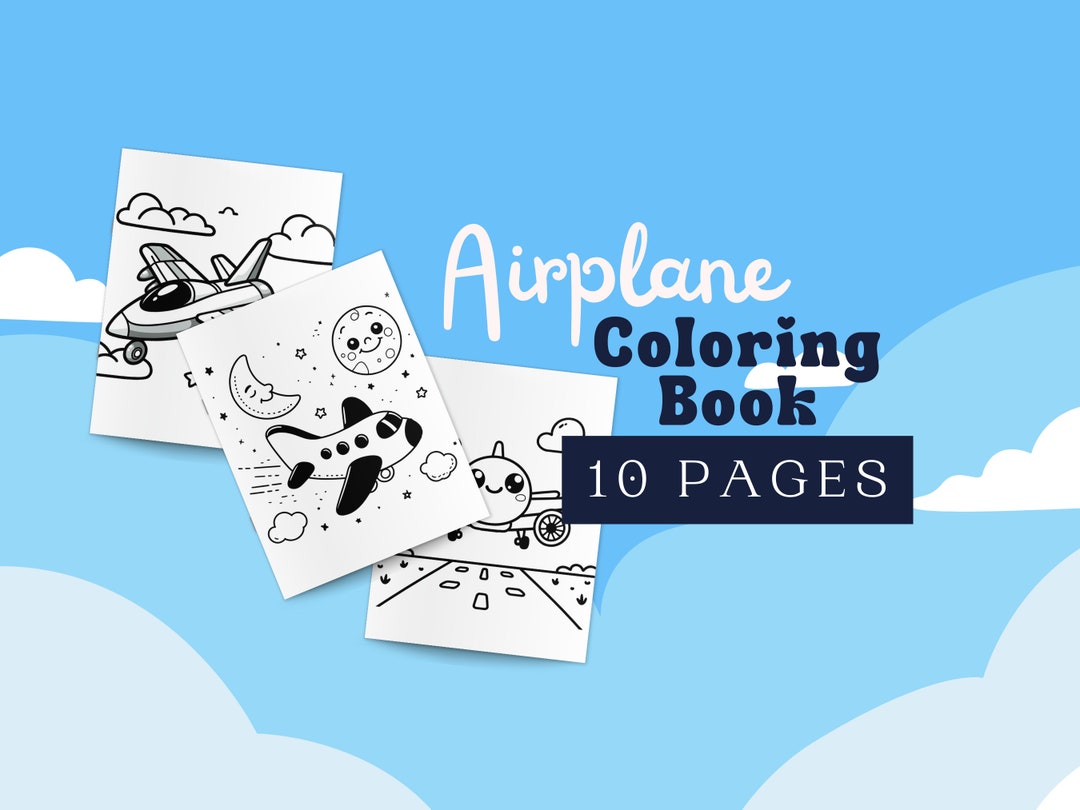 Airplane Coloring Pages | Airplanes Coloring Sheets | Kids Coloring ...
