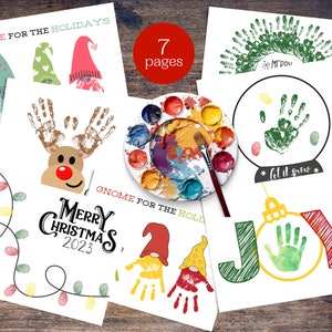 Handprint Christmas Craft | Joy Handprint Art | Christmas Keepsake ...