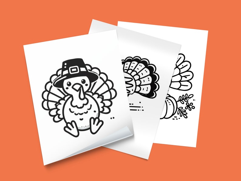 Printable Thanksgiving Coloring Pages Fall Coloring Printable Pdf ...