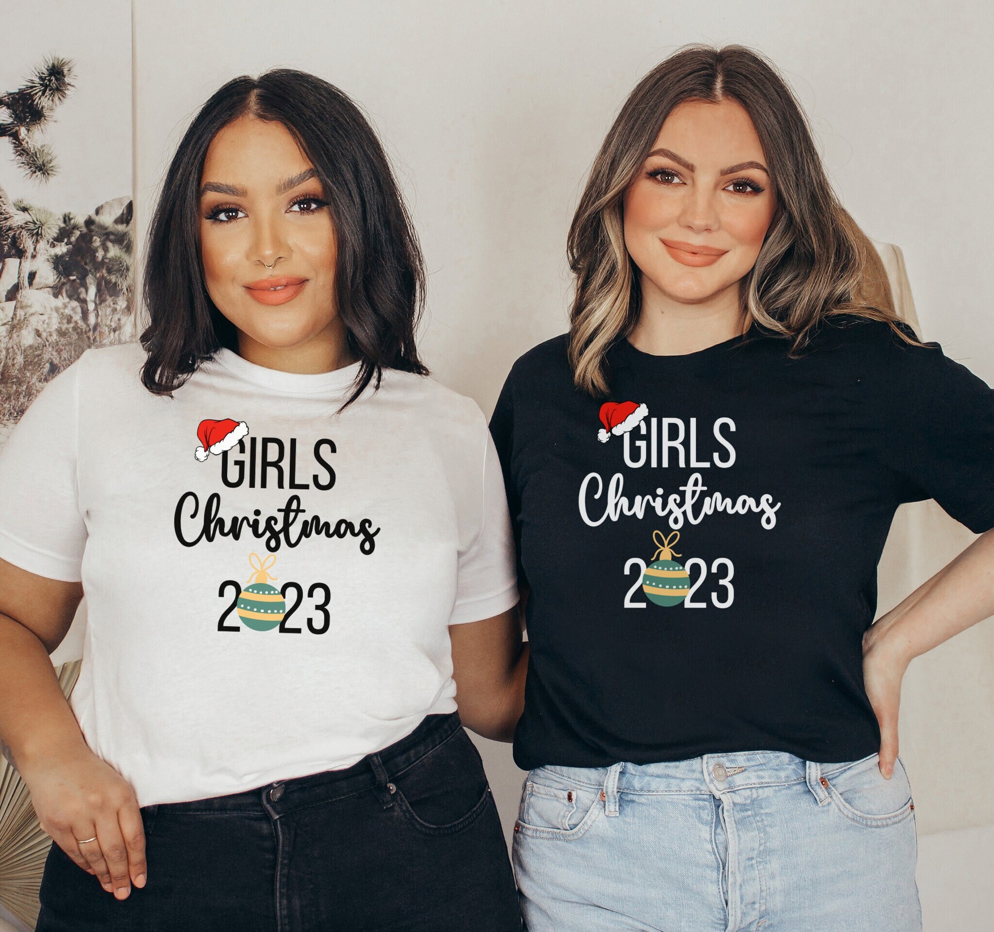 Christmas Girls Trip 2023 Shirt Girls Weekend 2023 Girls Night Out T ...