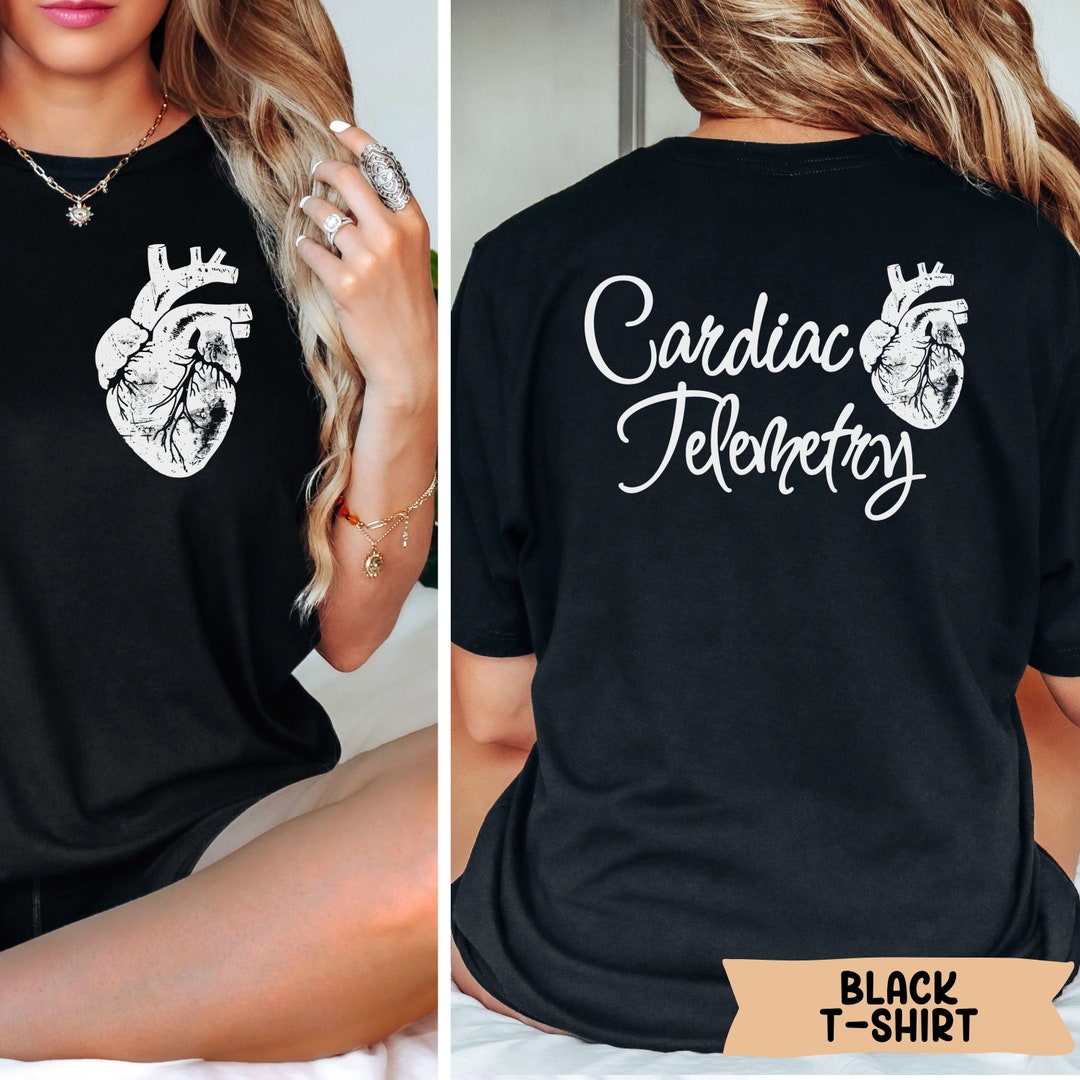 Cardiac Telemetry Unit Nurse Shirt, Cardiology Tshirt, CVICU, Cardiac ...