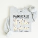 Funny Pain Scale Shirt, Christmas Nurse Sweatshirt, Medical Holiday ...