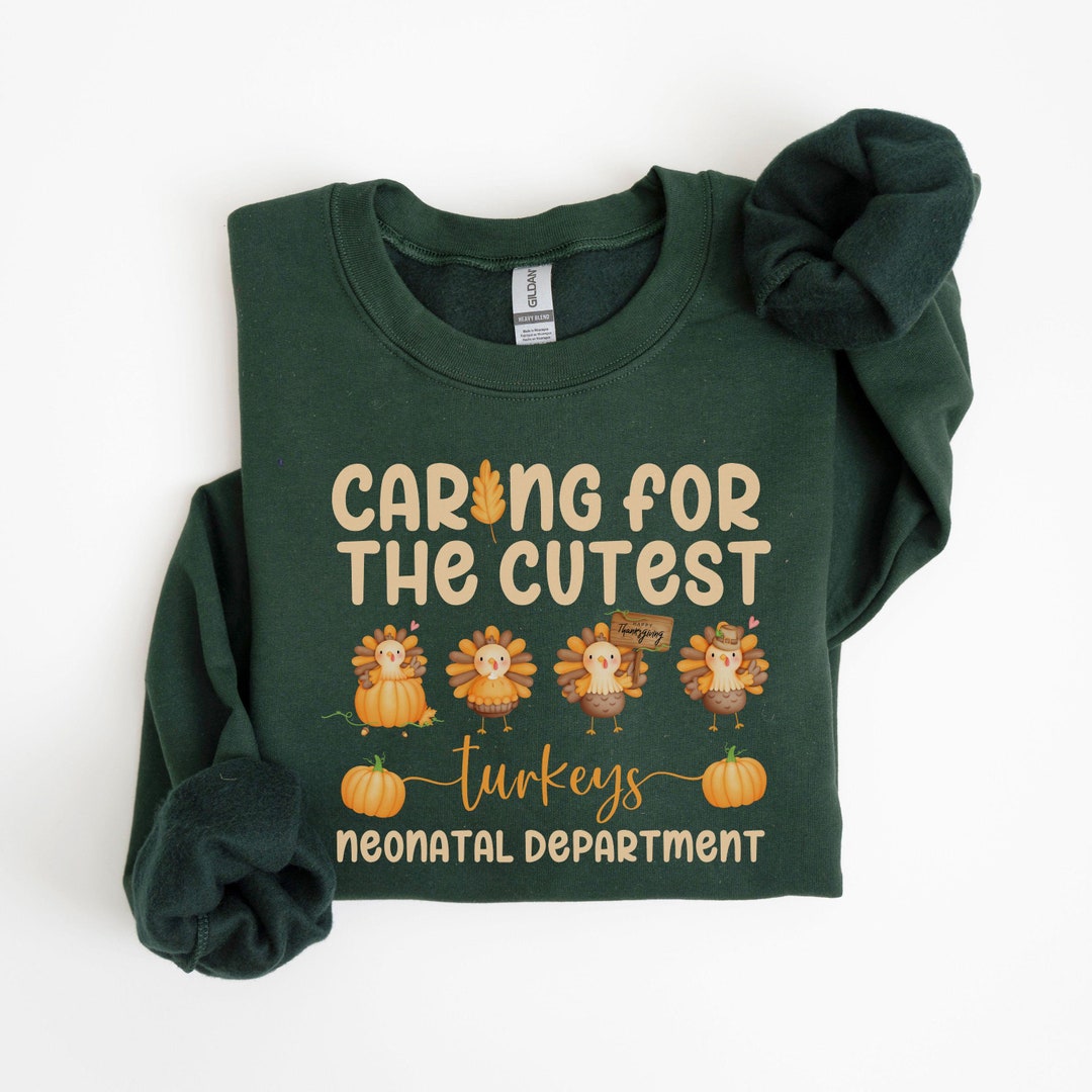NICU Nurse Fall Sweatshirt, Neonatal Intensive Care Unit RN Sweater ...